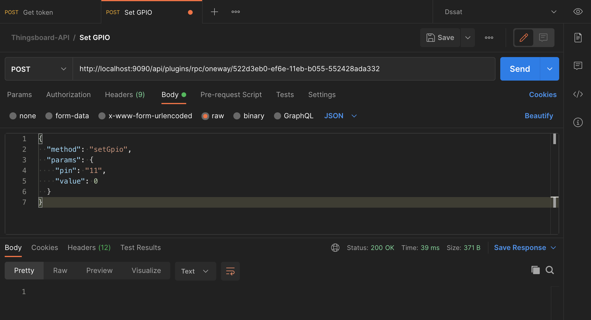[Thingsboard] ควบคุมอุปกรณ์ผ่าน REST API - Thanapon